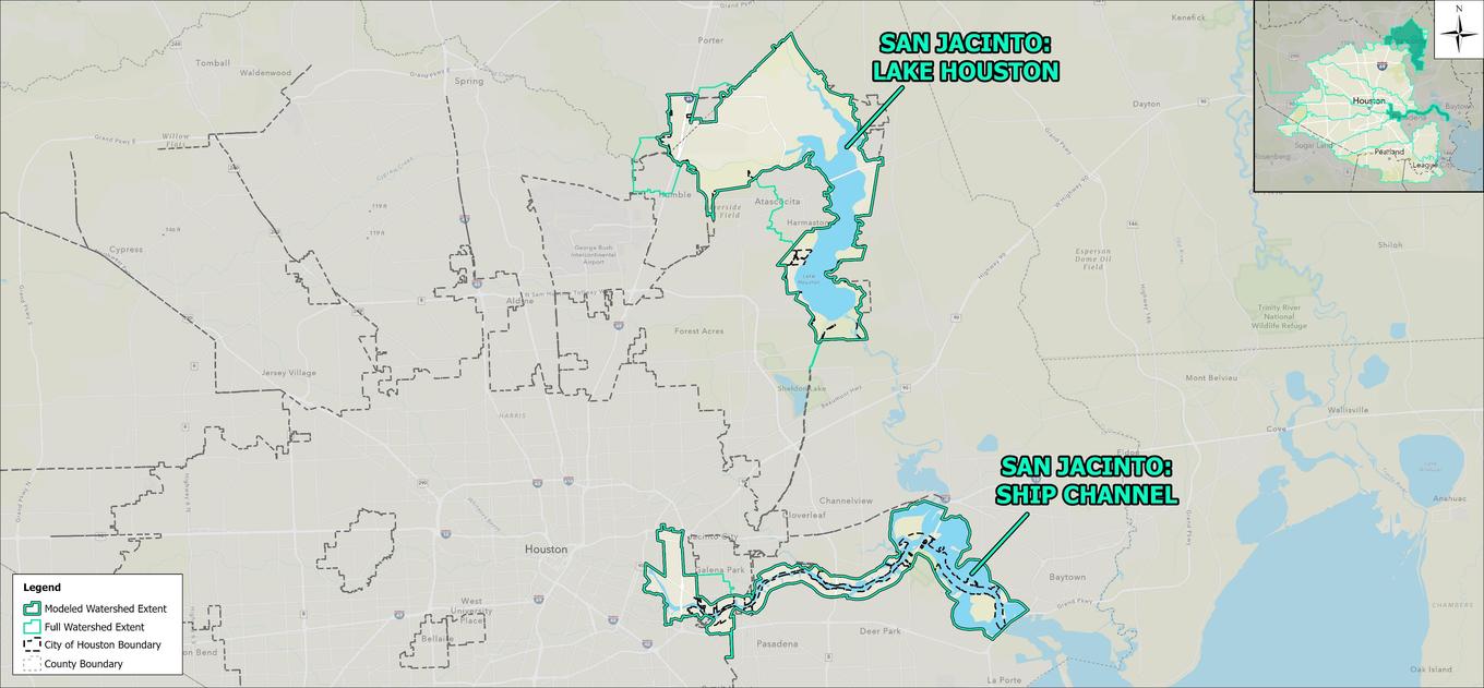 San Jacinto Watershed | City of Houston - Houston Public Works